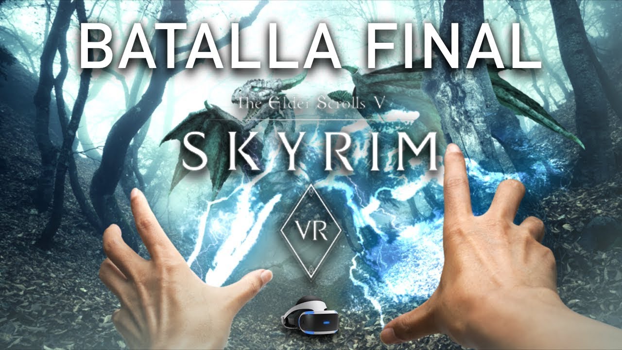 Skyrim VR - Final Boss (Alduin) - YouTube