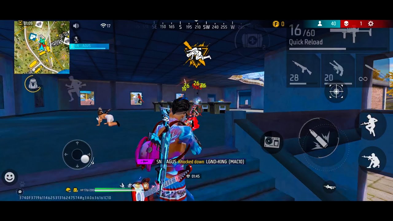 LIVE MABAR FREE FIRE TEAMCODE GANYANG #43 - YouTube