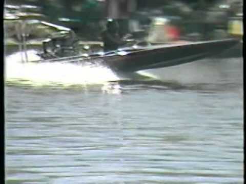 Early 90s drag boat races - YouTube
