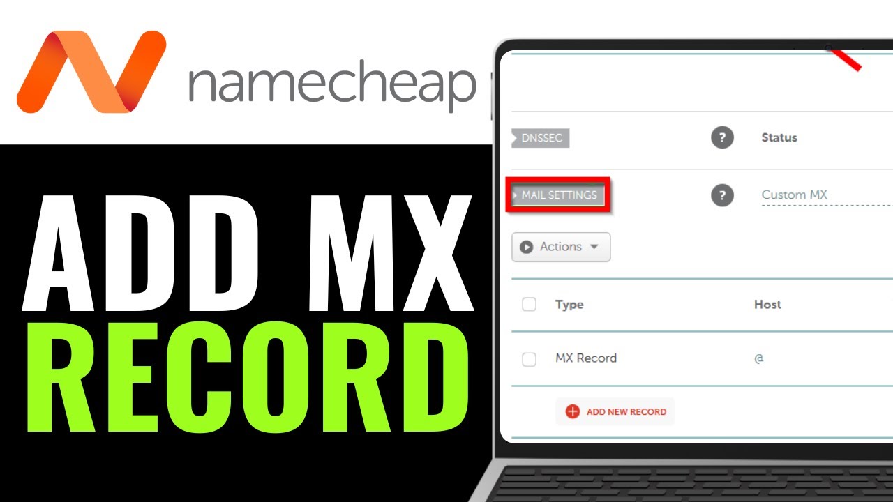 How to Add Mx Record on Namecheap 2026 (Beginner Guide) - YouTube