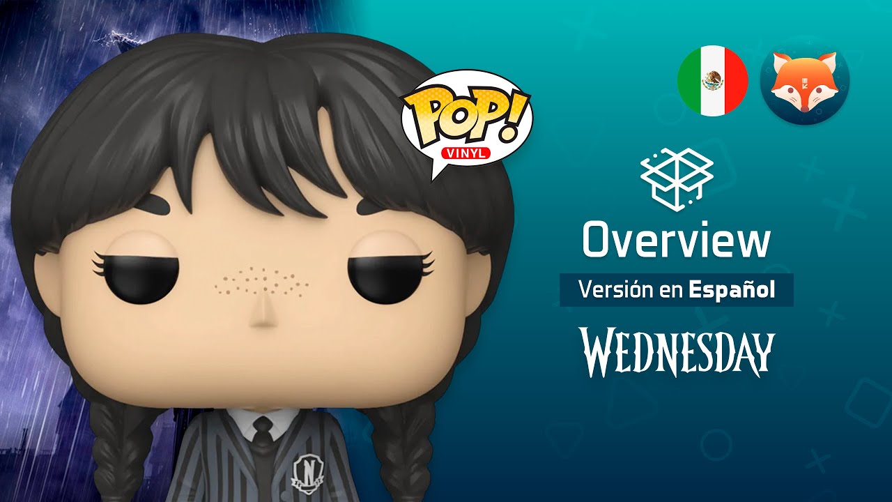 Funko Pop! Merlina Addams l Wednesday l Overview l Versión en Español ...