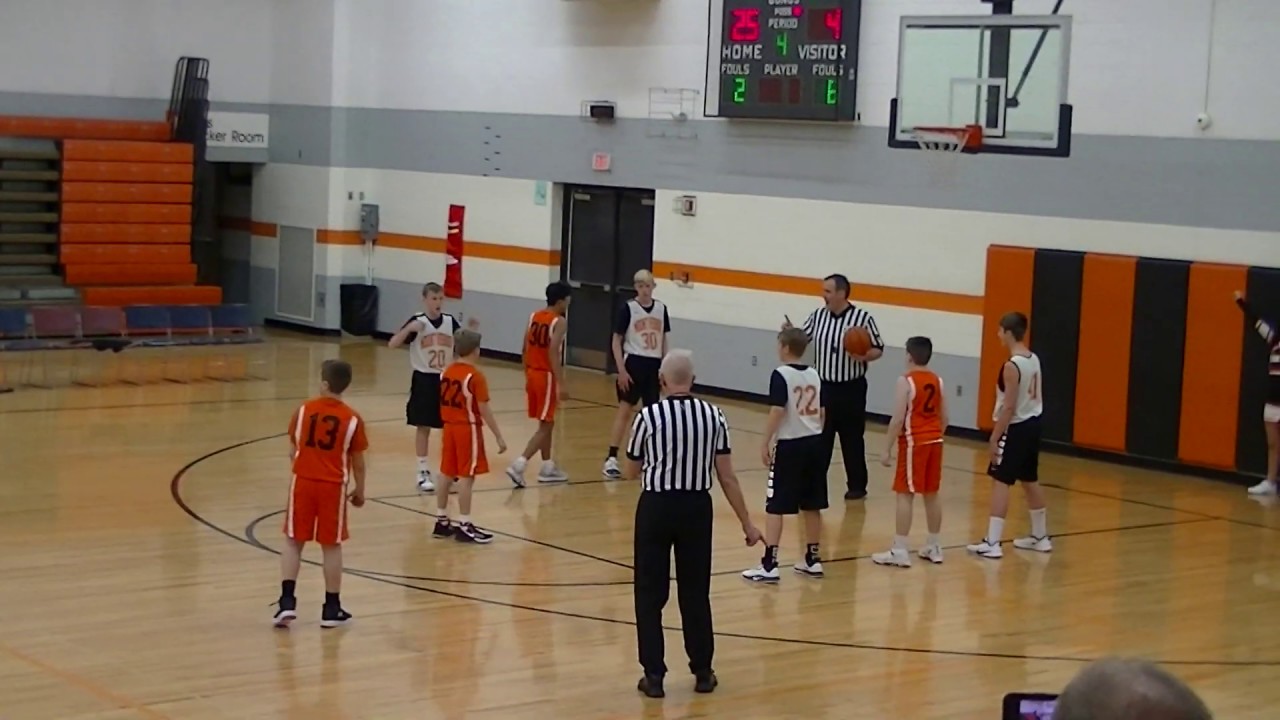 Mount Vernon vs Lucas - Middle School Basketball Game 7th Grade Boys ...