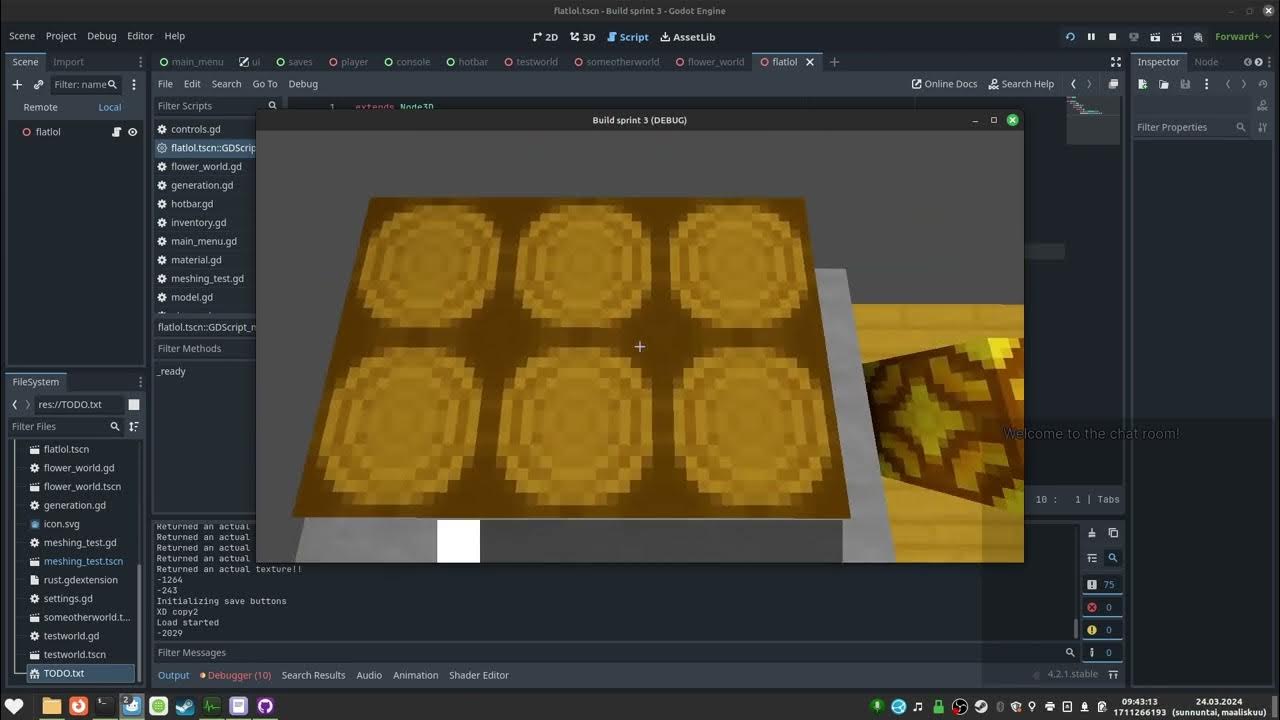 Build sprint, voxel engine in Godot & Rust (Stream 37) - YouTube