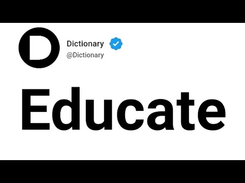 Educate Meaning In English - YouTube
