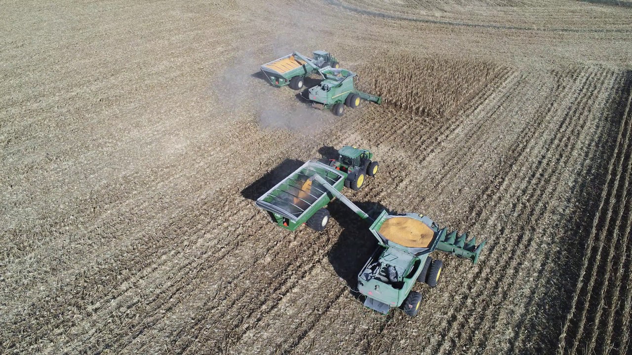 Iowa Corn Harvest 2019 - YouTube