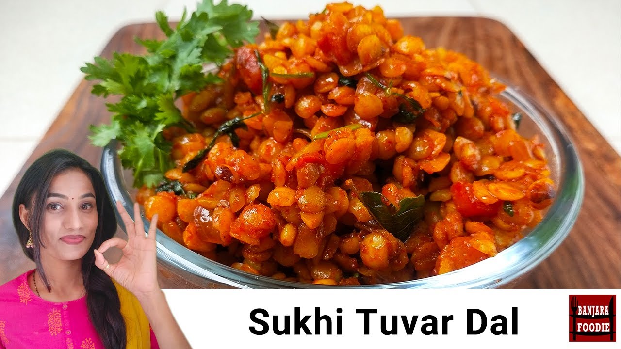 सूखी तुवर दाल | Sukhi Tuvar dal recipe for tiffin box | Toor dal recipe ...