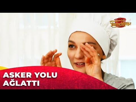 Asker Yolu Bekleyen Hatice, Gözyaşlarına Boğuldu! | Yemekteyiz 126.Bölüm