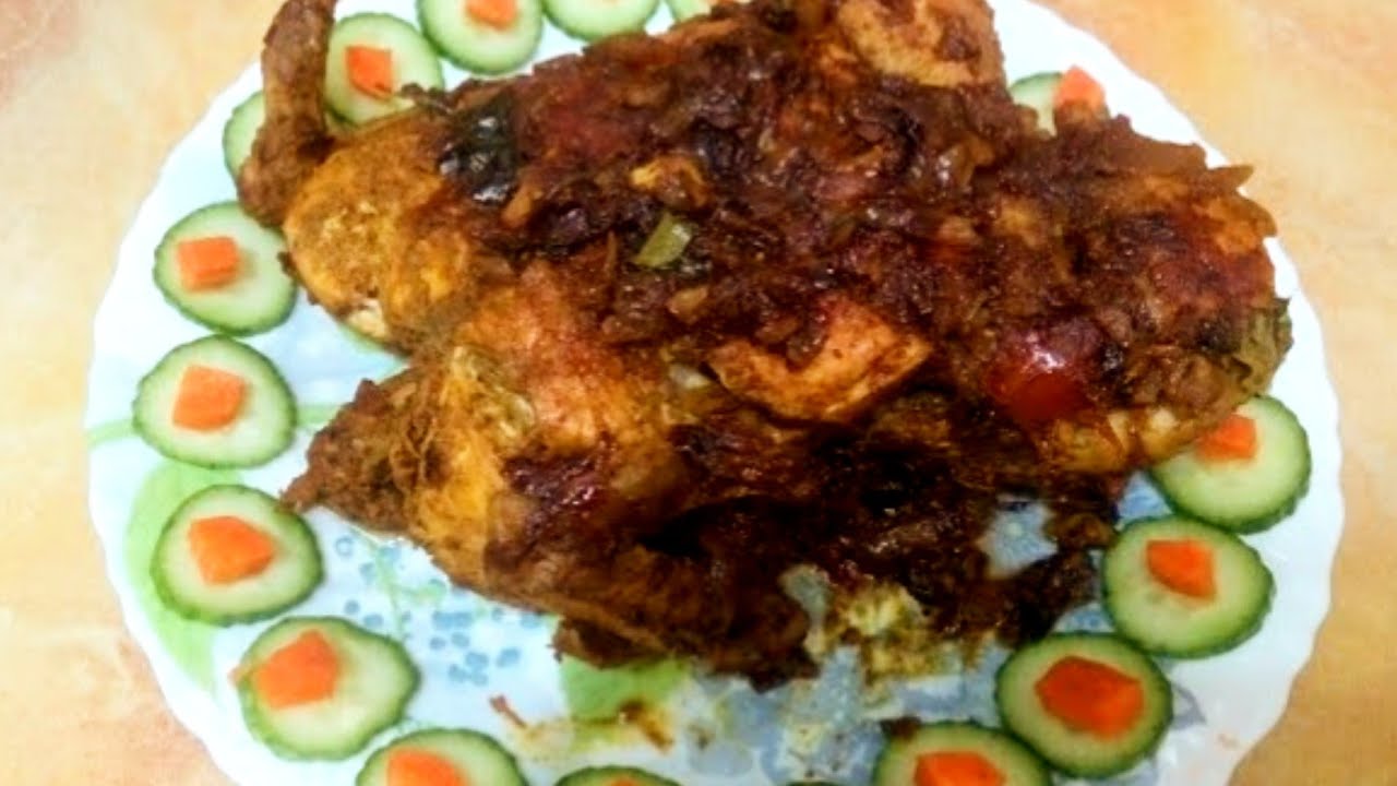 Kozhi nirachathu// stuffed chicken with gravy malabar dish - YouTube