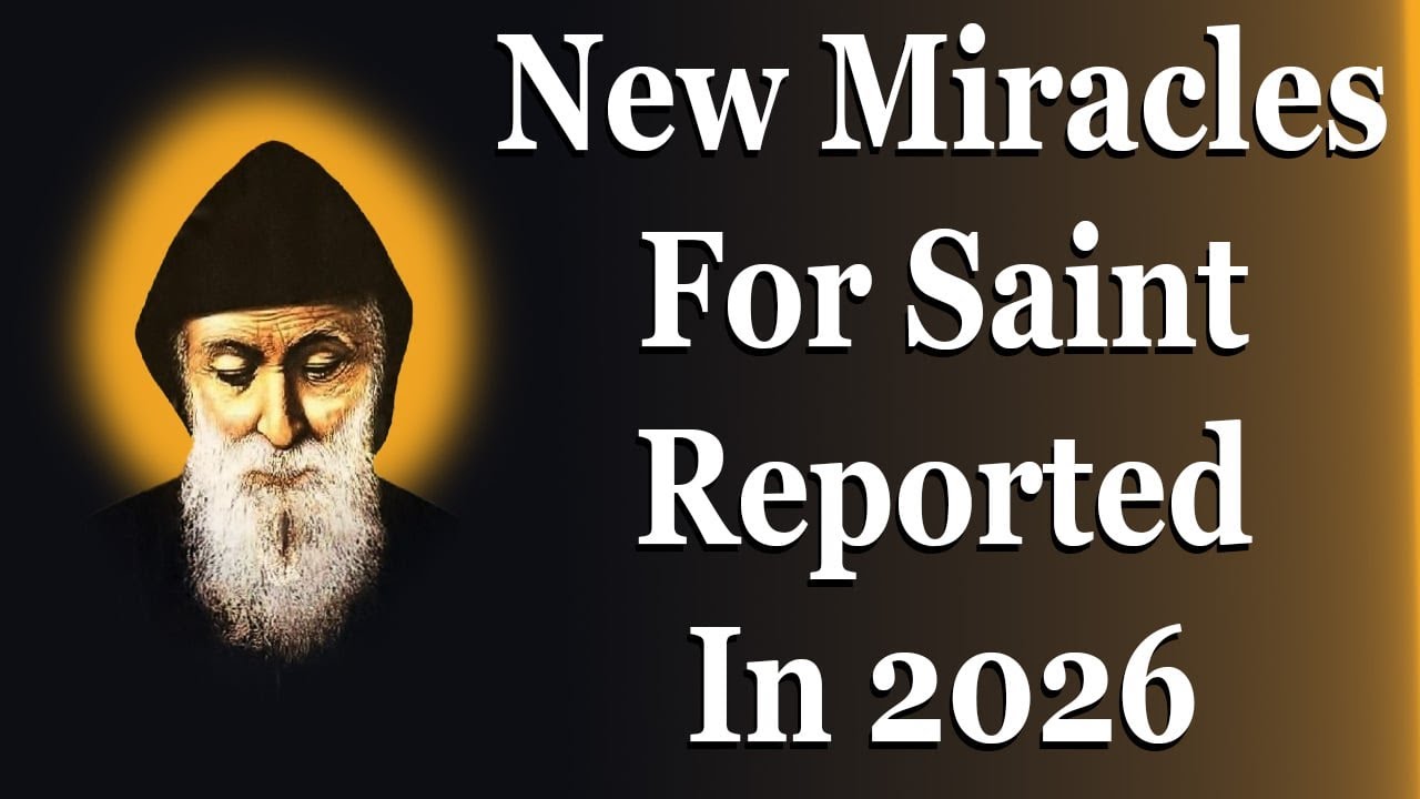 New Miracles For Saint Reported In 2026 - YouTube