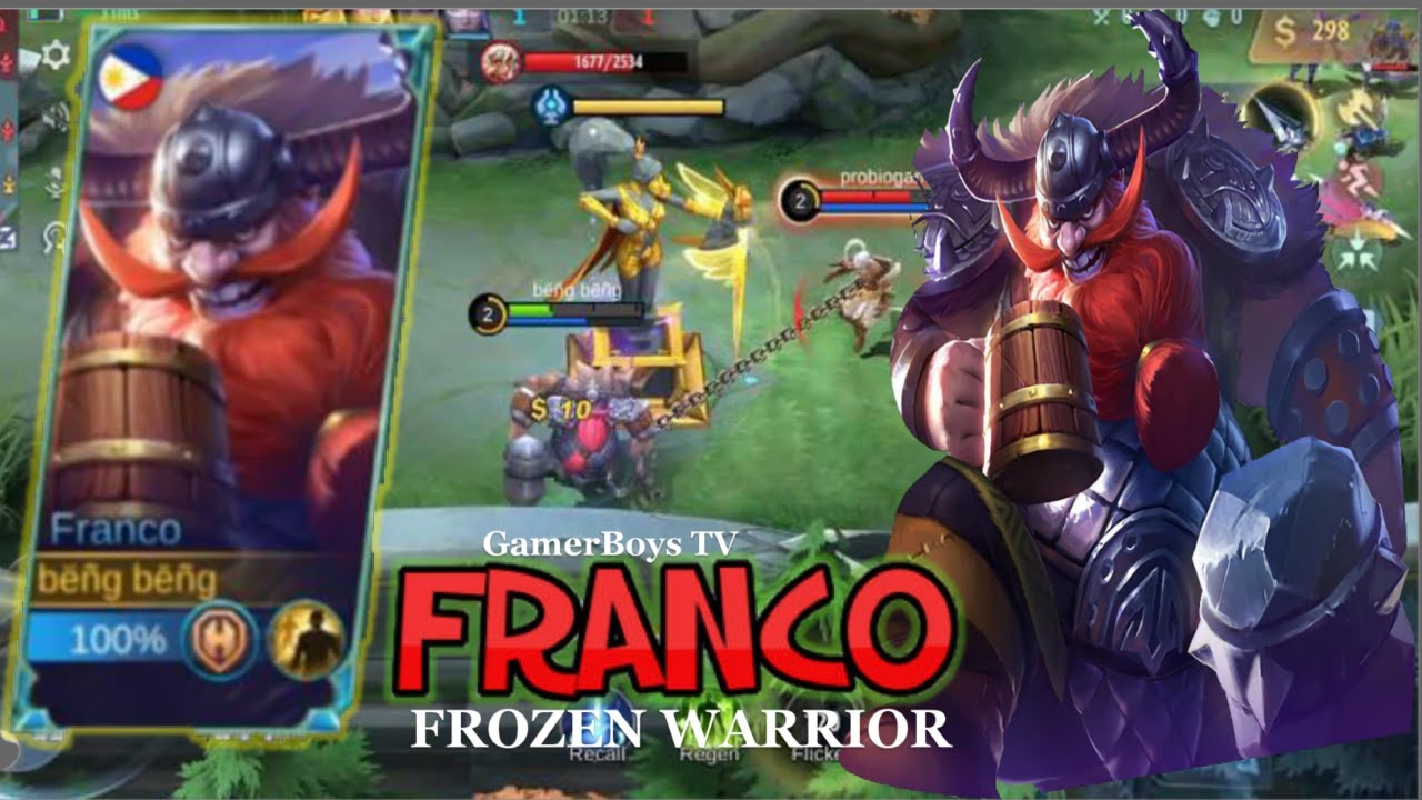 MLBB FRANCO BEST HOOK II RANKED GAME II GamerBoys TV II PART 104 - YouTube