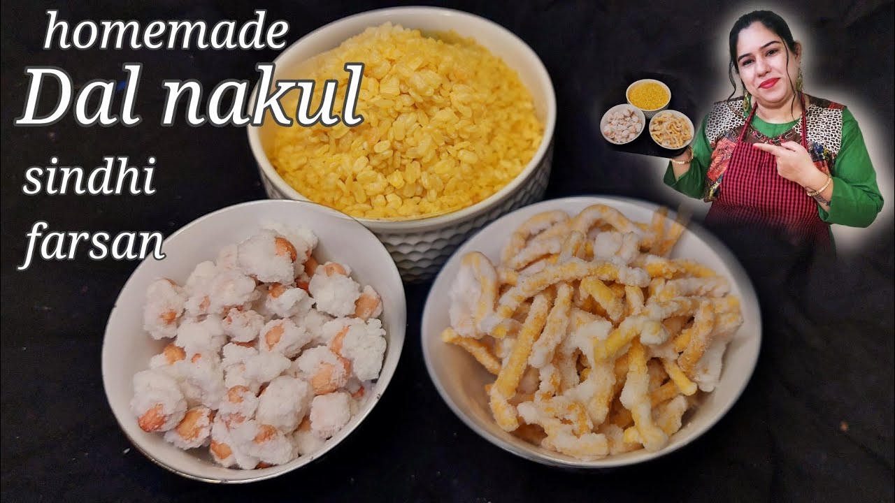 sindhi farsan Dal nakul , Dal nakul recipe, sindhi nakul, peanut nakul ...