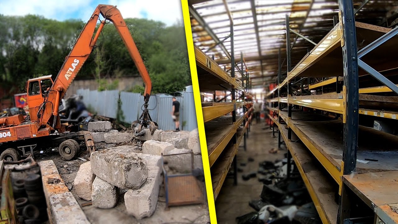BUILDING SCRAP BAYS & EBAY CAR PARTS STORAGE! - Scrap Yard Progression ...