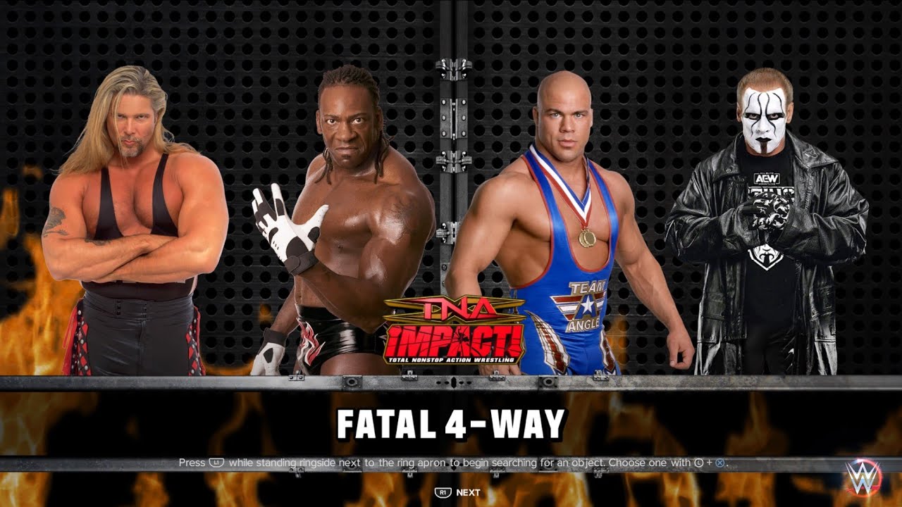 Main Event Mafia 4-Way Match | NXT Takeover: TNA | WWE 2K23 Universe ...