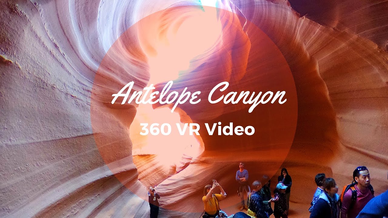 Antelope Canyon Arizona 360˚ Virtual Reality - YouTube