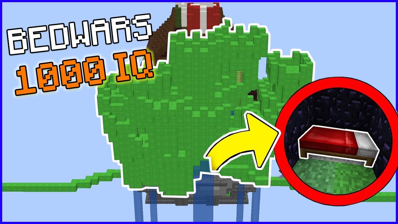 BUILDING A GIANT BASE in Minecraft Bed Wars! - YouTube