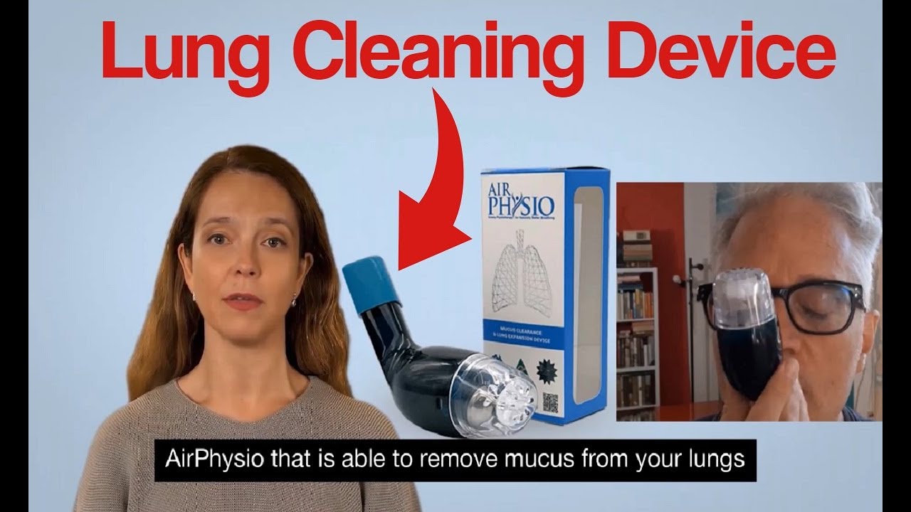 Lung Cleaning Device | AirPhysio Helps You Breathe Easier - YouTube
