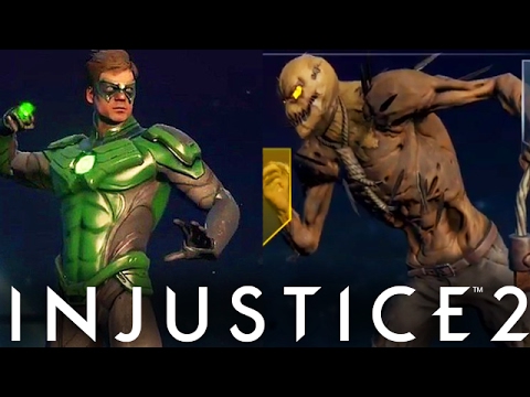 Injustice 2: Scarecrow First Look! The Flash, Green Lantern & Cyborg ...