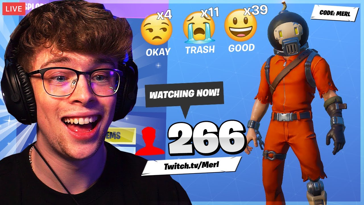 *RARE* SPLODE SKIN & NEW WRAP! Viewers React To Fortnite Item Shop ...