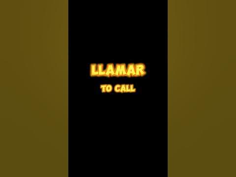 Llamar - to call. Spanish Verb Conjugation - Present Tense - YouTube