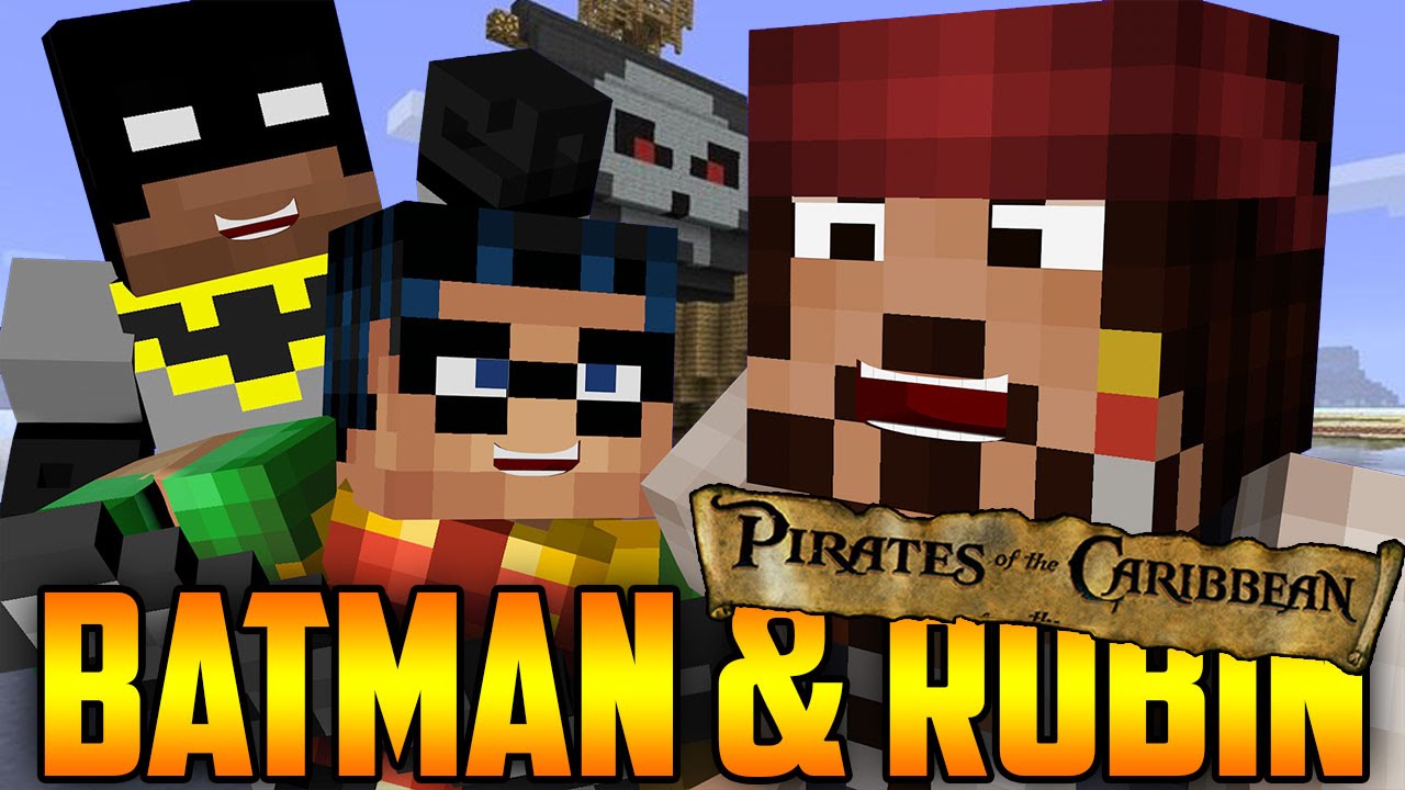 Minecraft: Batman and Robin Become Pirates of Caribbean! - YouTube