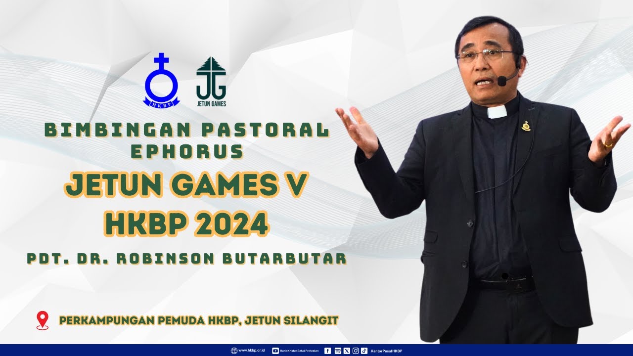 Bimbingan Pastoral Ephorus - Pdt. Dr. Robinson Butarbutar - Jetun Games ...