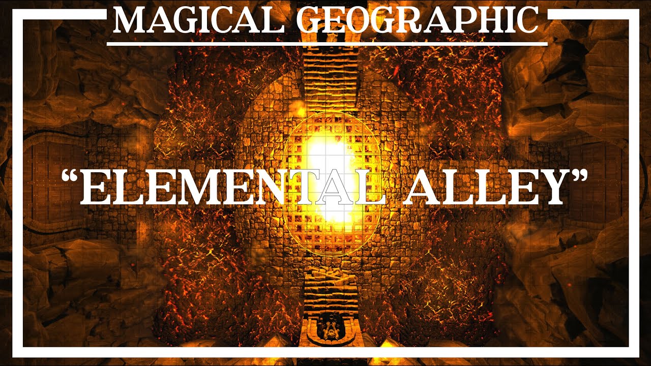 Free Animated Battle Map #53 - Magical Geographic - YouTube