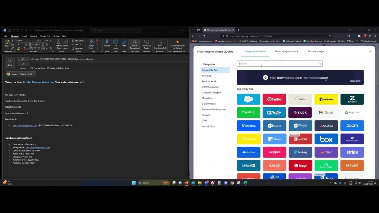 Update 2 Columns demo - YouTube