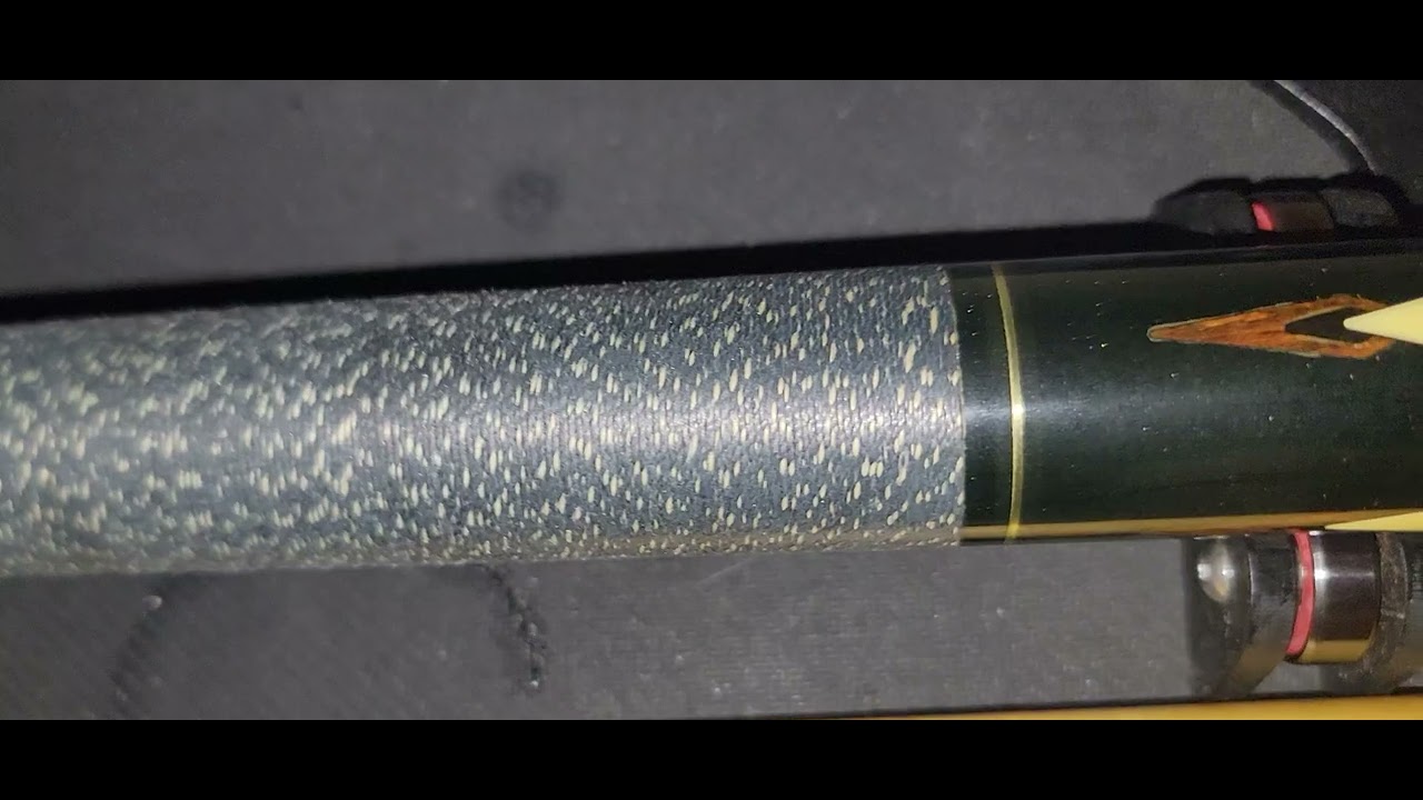 Vintage Falcon Pool cue - 4 Points with Veneers, and Loaded with inlays ...