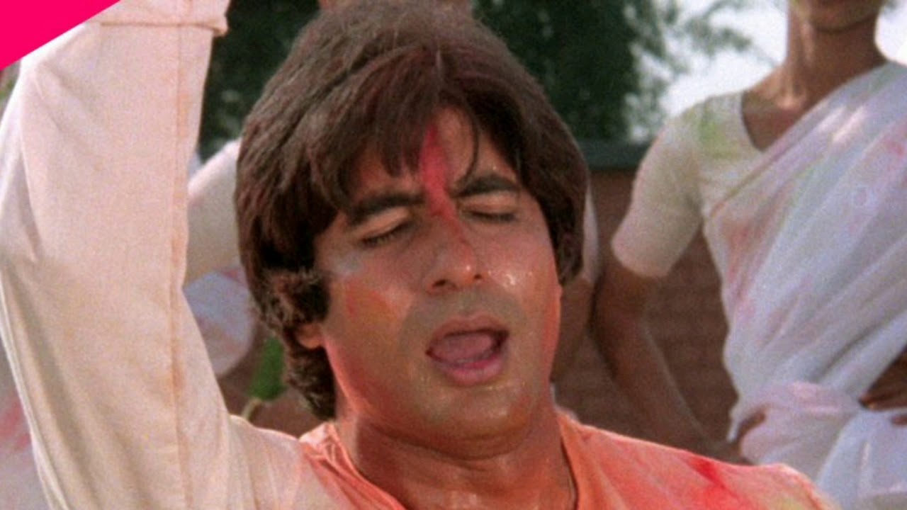 Holi Song !! Rang Barse !! Amitabh Bachchan & Rekha - YouTube