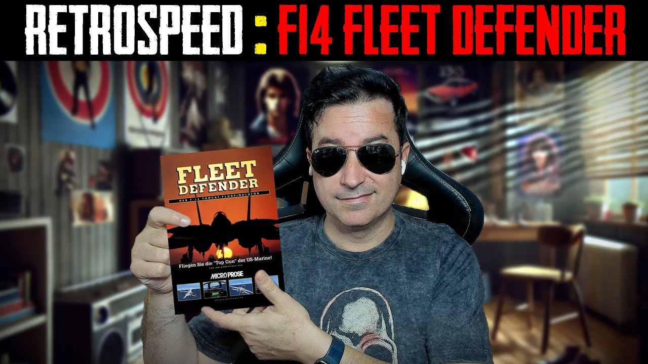 RETROSPEED: F-14 Fleet Defender, el Simulador Legendario del 94 ¿Es como lo recordabas? - YouTube