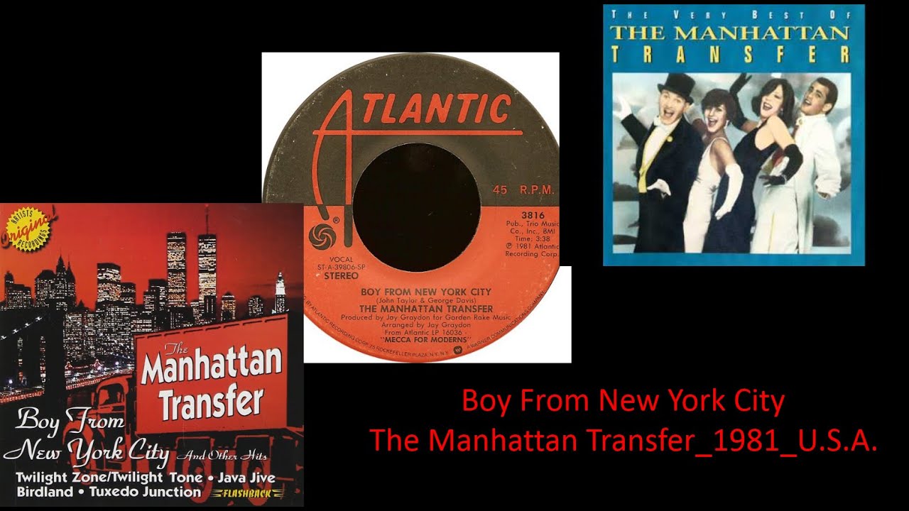 The Manhattan Transfer - Boy From New York City extended 1981 EUA - YouTube