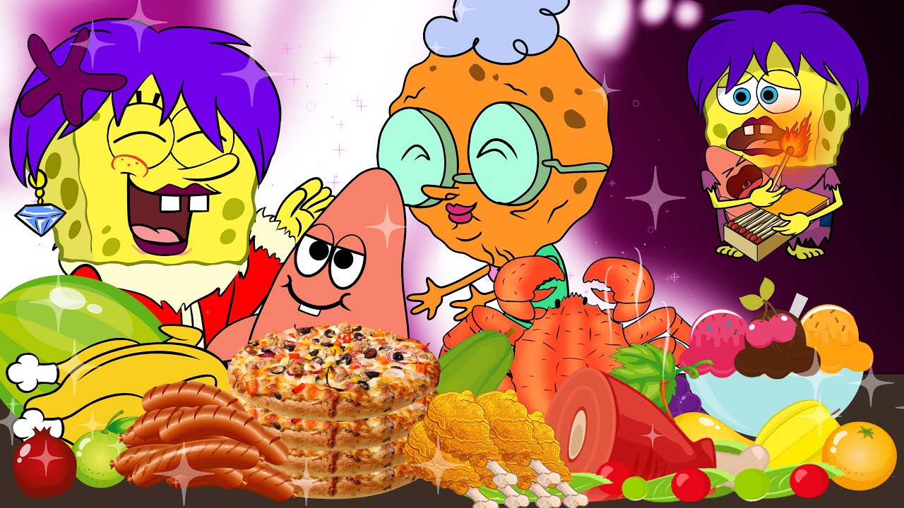 RIP Spongebob Mom | 😢Poor baby Patrick Life | Spongebob Story | MUKBANG ...