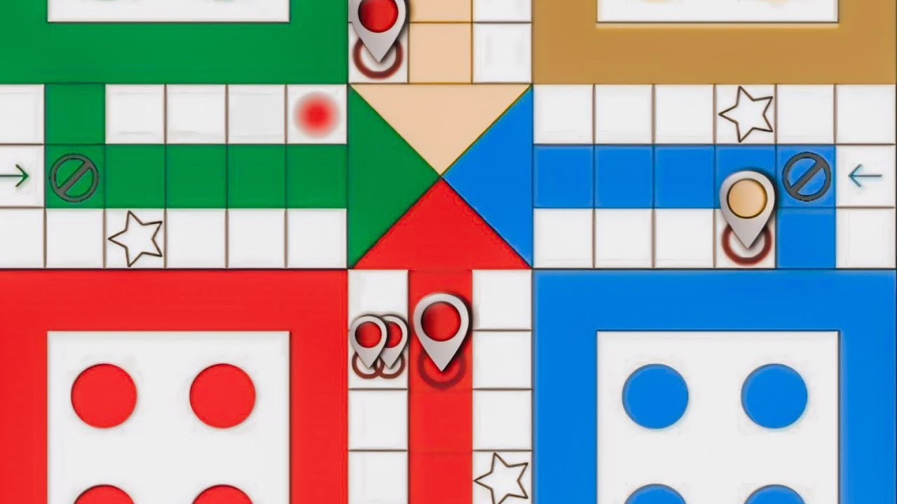 Ludo King 2 Players Gameplay Red vs Yellow - YouTube