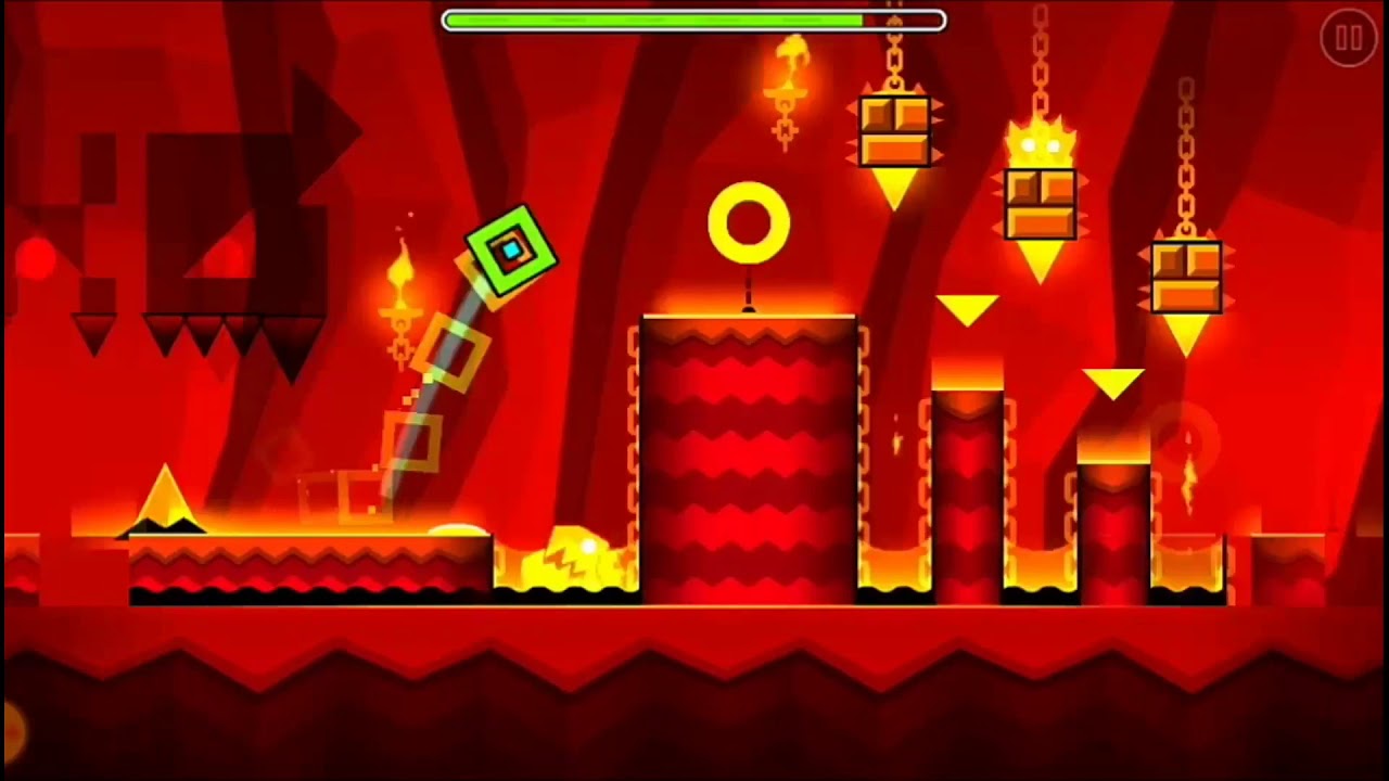 Geometry Dash Meltdown All Levels Youtube