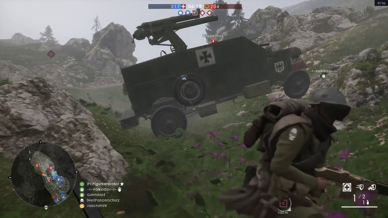 Battlefield 1 Anti Tank mine Kills for SMG 08/18 Optical unlock and ...