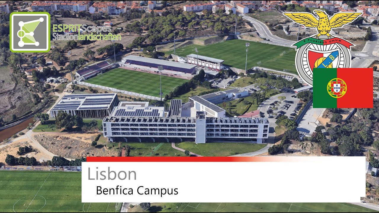 Benfica Campus | S.L. Benfica | Google Earth 360° Rotation - YouTube