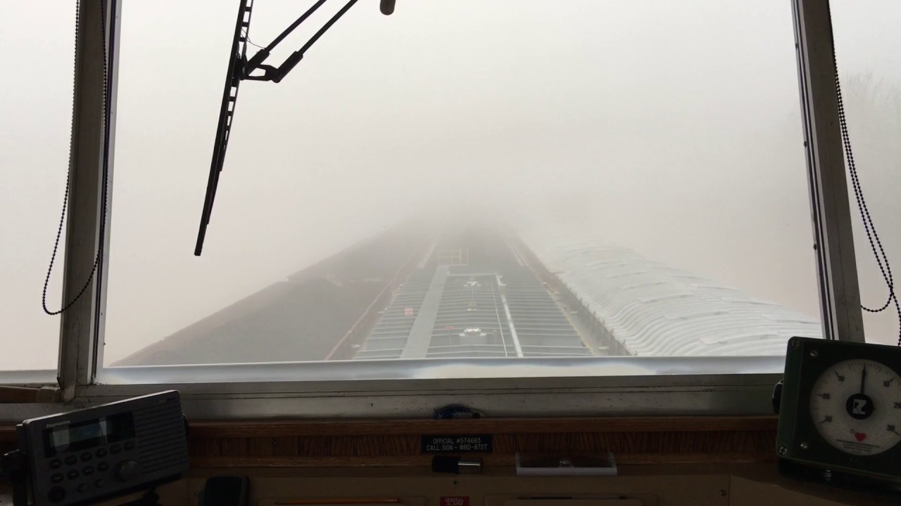 Another fog coming in and out Plus some inside wheelhouse - YouTube