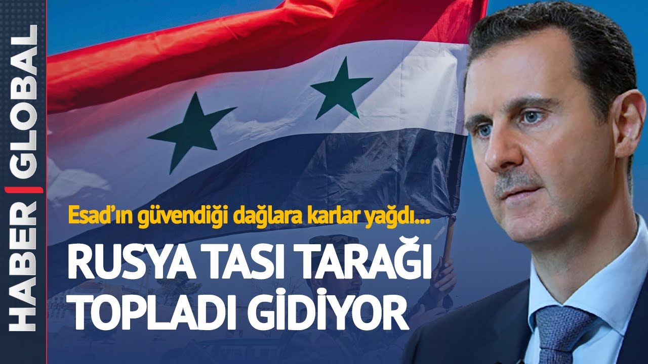 Esad'ın Güvendiği Dağlara Karlar Yağdı! Suriye'de Büyük Şok - YouTube