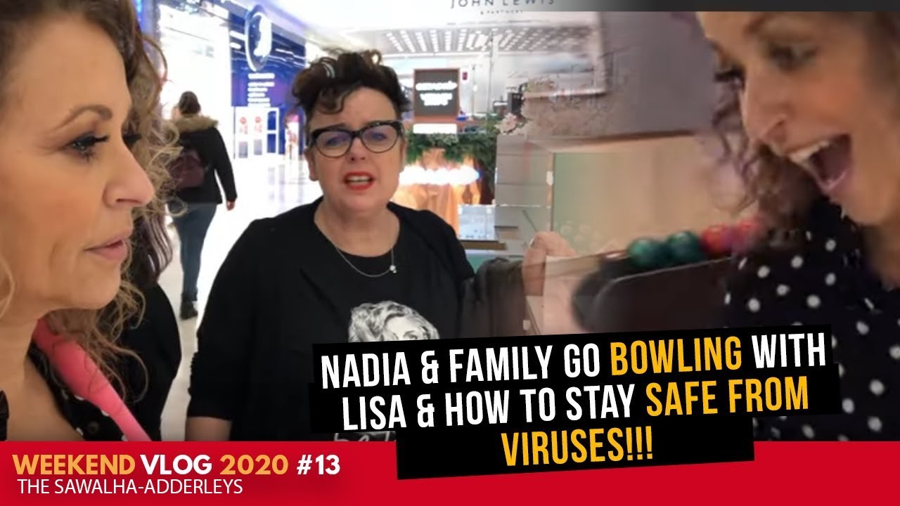 WEEKEND VLOG #13 (2020) - Nadia & Family Go BOWLING with LISA & How to ...
