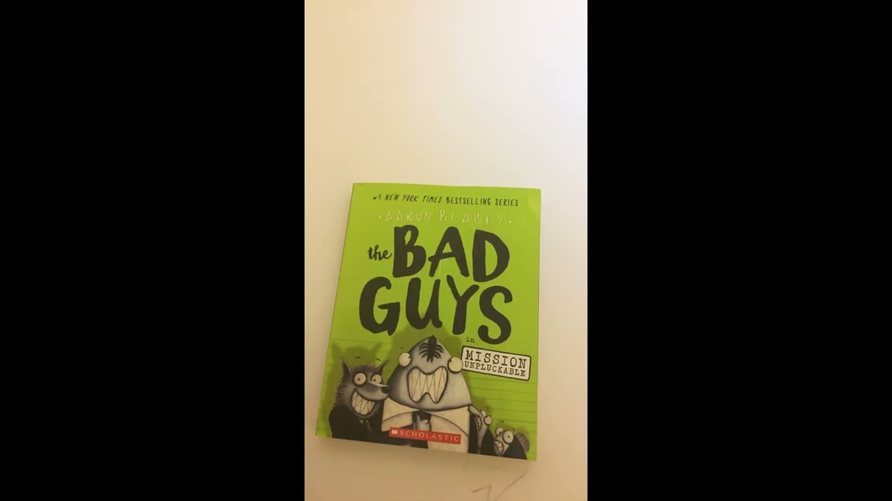The bad guys chapter book for kids ch.1 - YouTube