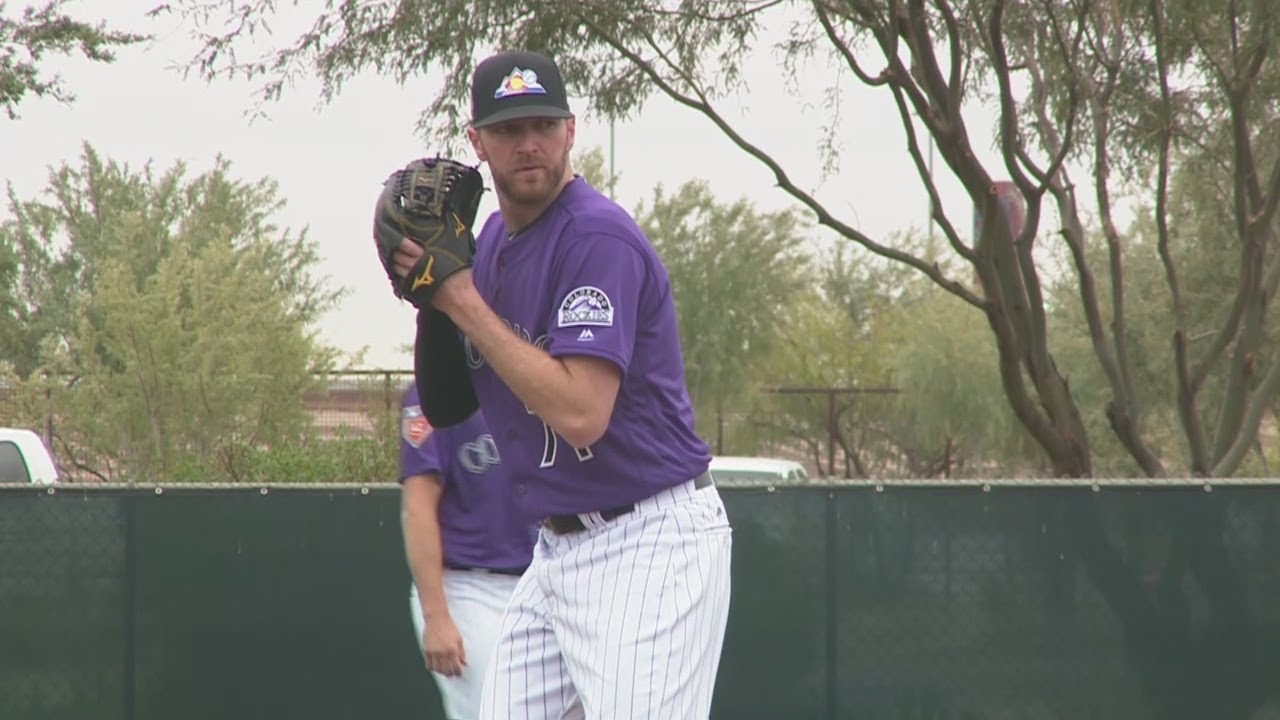 Rockies' Pitcher Wade Davis Getting To Know Players - YouTube