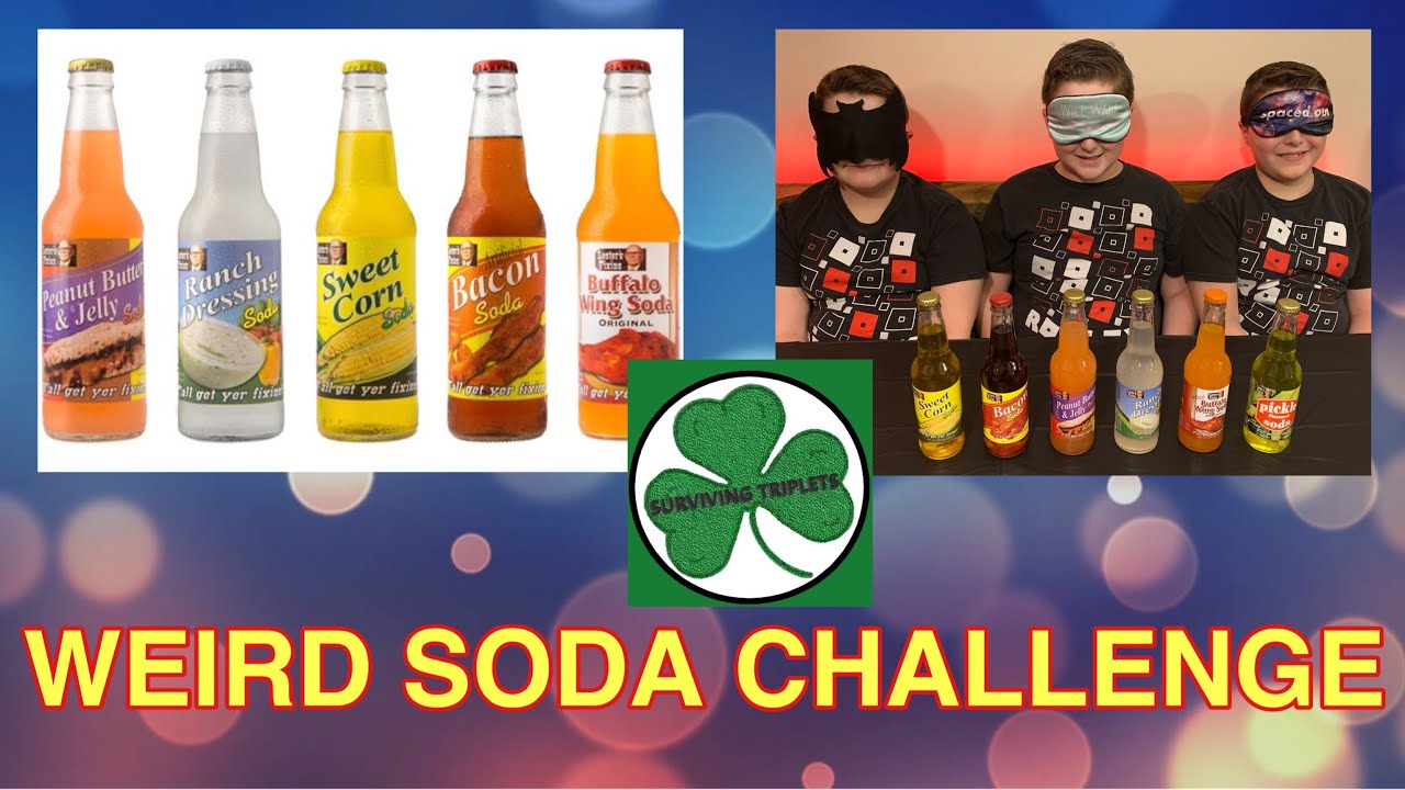 Weird Soda Challenge - YouTube