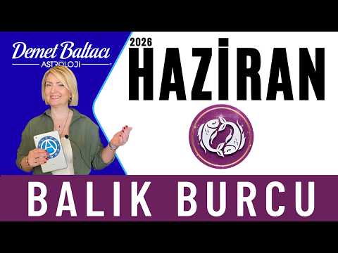 BALIK Burcu 🔥 Haziran 2026 Aylık Burç Yorumu 🔥 #astroloji #haziran #balıkburcu