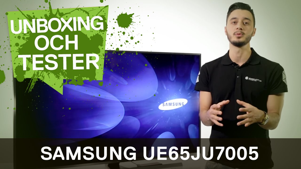 Unboxing & Test | Samsung 65" UHD LED Smart TV UE65JU7005 - YouTube