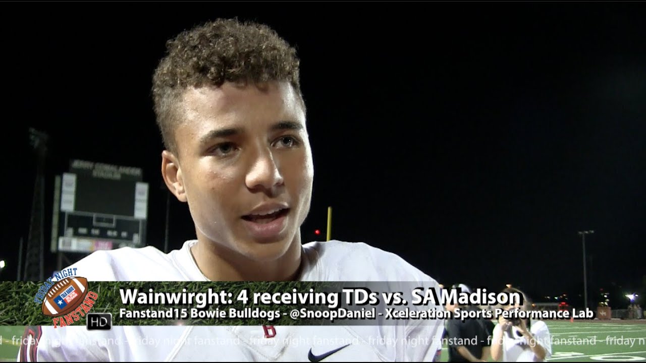 Josh Wainwright | Bowie Bulldogs | HS Football cameo - YouTube