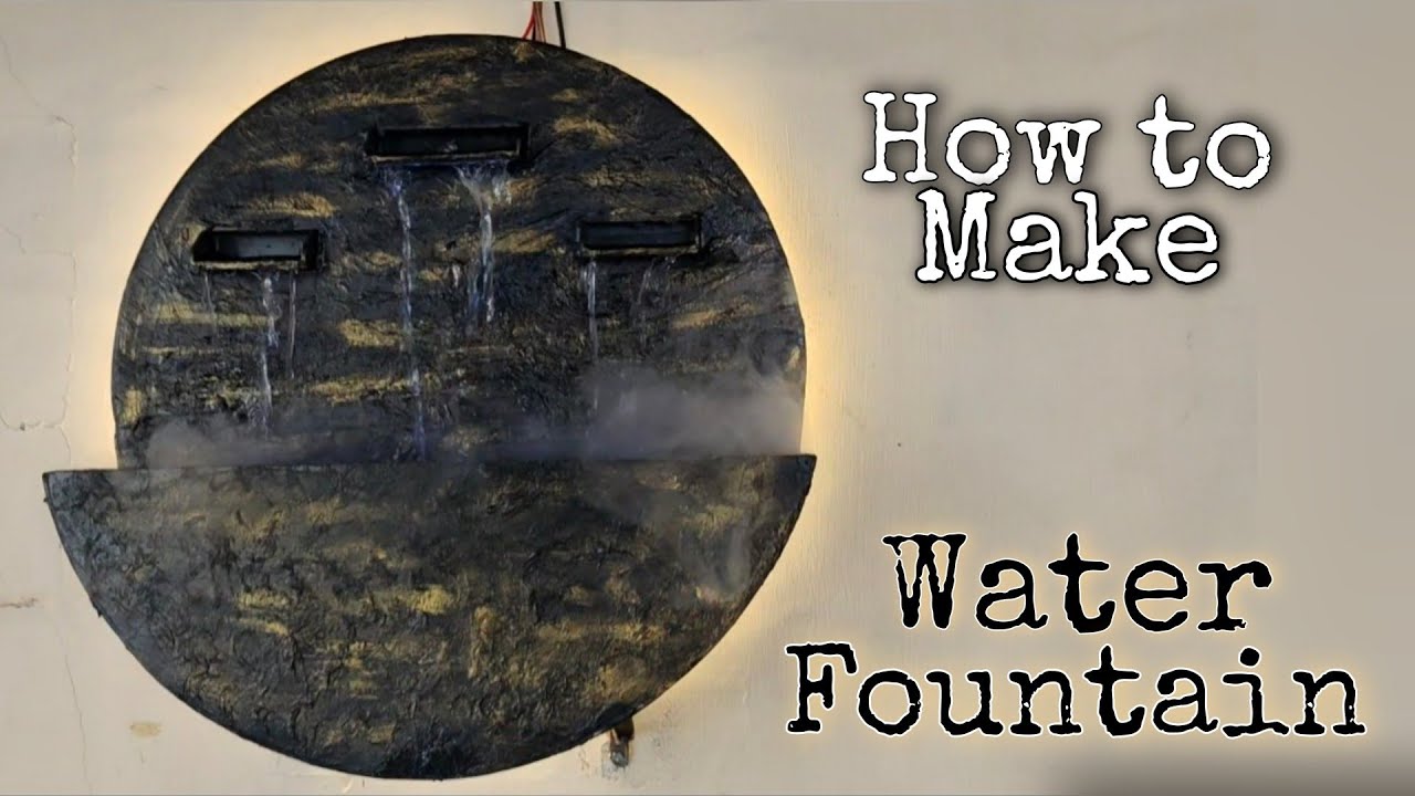 How to Make Water Fountain | DIY - YouTube