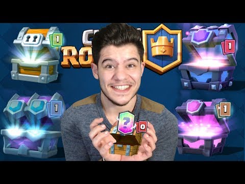 TAKİPÇİME ÜCRETSİZ SANDIKLARDAN EFSANEVİ YAĞMURU - Clash Royale