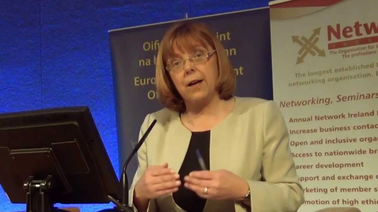 @NetworkIreland #IWD2014 Keynote Speaker: Emer Costello, MEP - YouTube