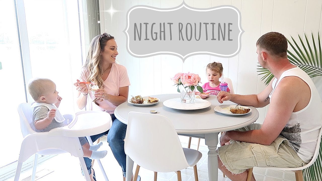 Family Of 4 Night Routine With A Toddler And Baby | 2018 | Jerah Alaine ...