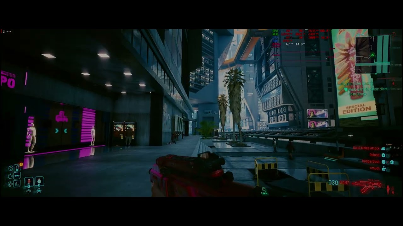Cyberpunk 2077, 7900xtx/7800x3d, Alienware UW 34" VSR 5160x2160 ...